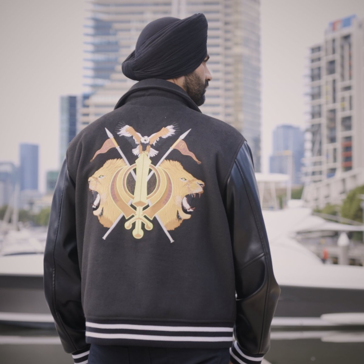 Khalsa Heritage Varsity Jacket – House of Khalsa