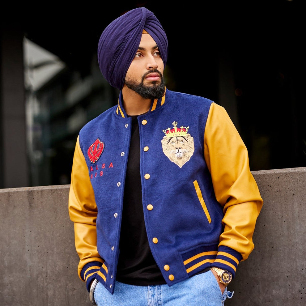 Khalsa Heritage Varsity Jacket – House of Khalsa