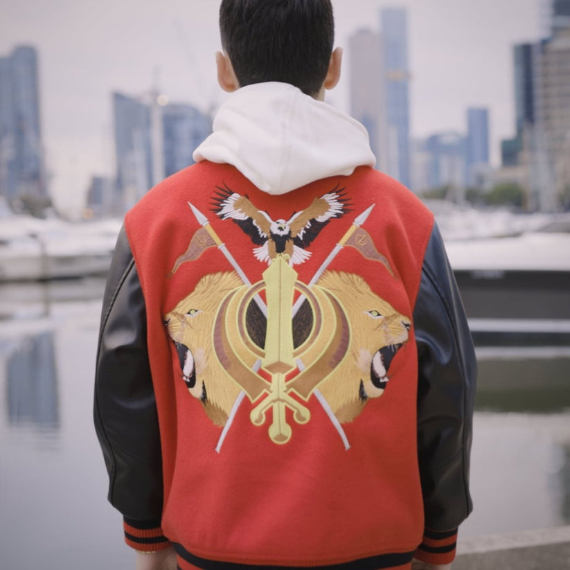 Khalsa Heritage Varsity Jacket – House of Khalsa